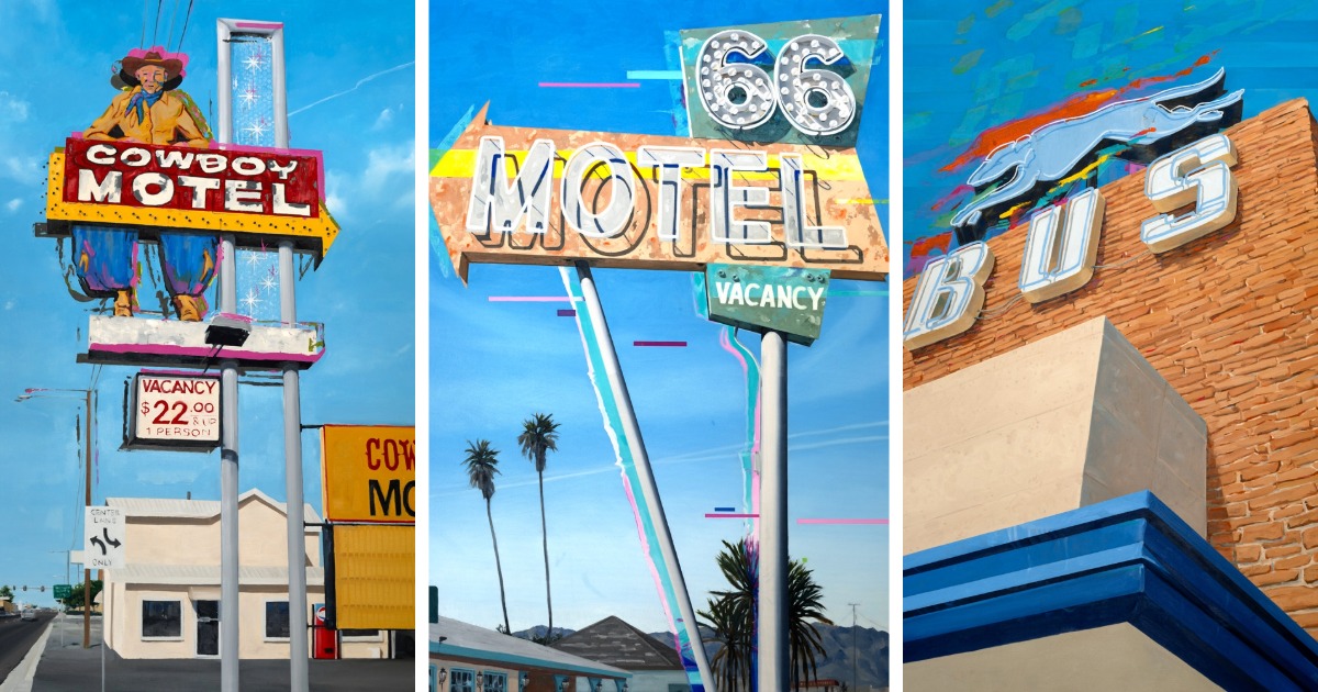 Portray the Actual West Alongside Route 66 - Artshow24